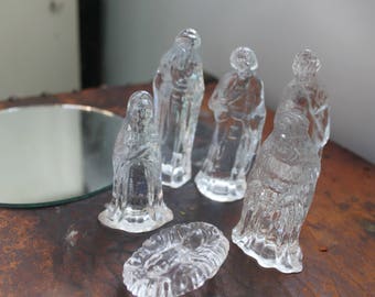 Glass nativity | Etsy
