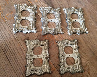 Brass wall plates | Etsy