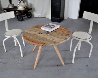 Cable reel table | Etsy