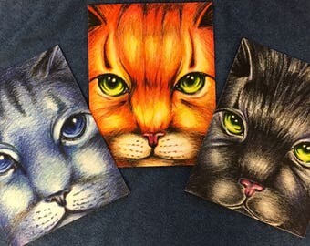 Warrior cats | Etsy