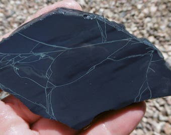 Spiderweb obsidian | Etsy