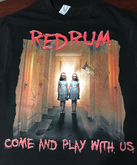 The Shining Twins Redrum Stephen King Horror Halloween