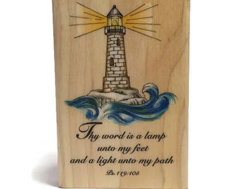 Lighthouse quote | Etsy