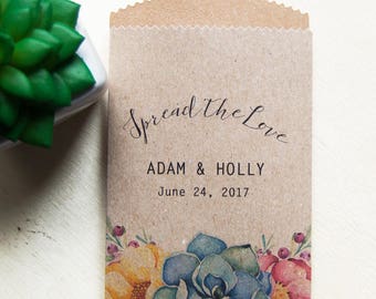 Seed packet favors | Etsy
