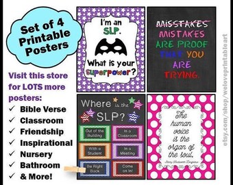 Speech therapy sign | Etsy