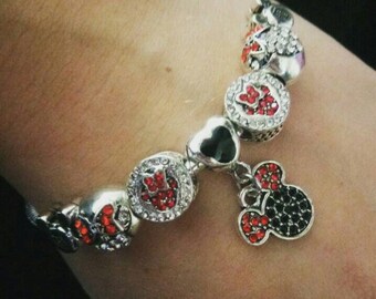 Mickey bracelet | Etsy