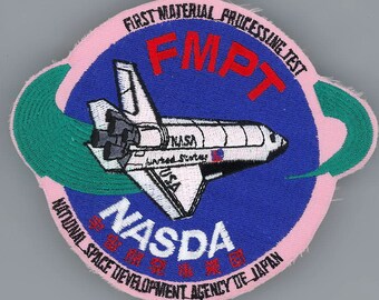 Vintage Comet Halley Space Patch