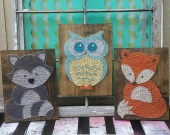 Fox string art | Etsy