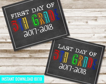 5th grade sign | Etsy