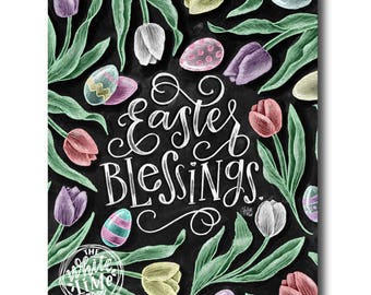Spring Decor Spring Sign Spring Art Chalkboard Art Chalk