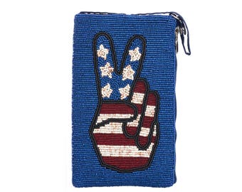 Peace sign purse | Etsy