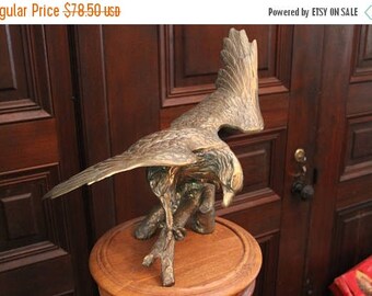 Hawk sculpture | Etsy
