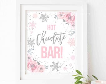 Hot chocolate sign | Etsy