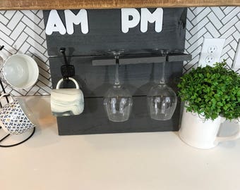 Am pm sign | Etsy