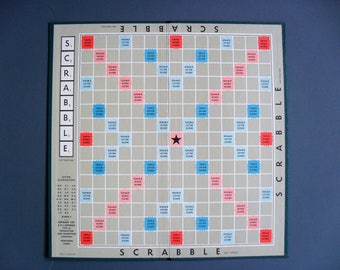 Scrabble board | Etsy