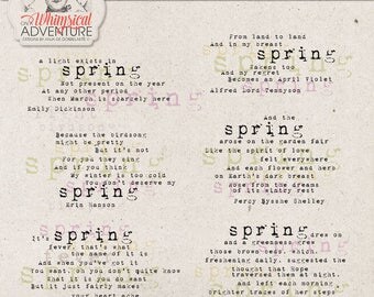 Emily dickinson poem | Etsy