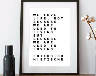 Music Quote Musical Notes Friedrich Nietzsche Sepia Natural