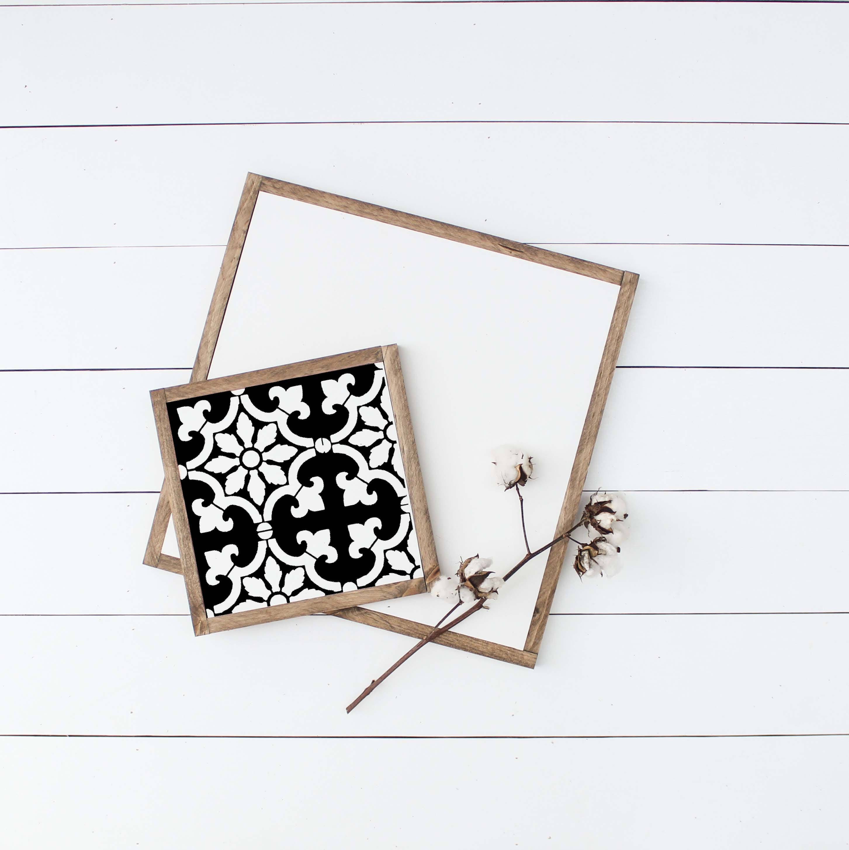 FARMHOUSE TILE SIGN modern farmhouse fixer upper decor