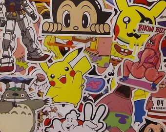 Nickelodeon stickers | Etsy