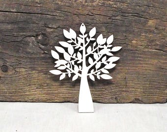 Wood tree cutout | Etsy