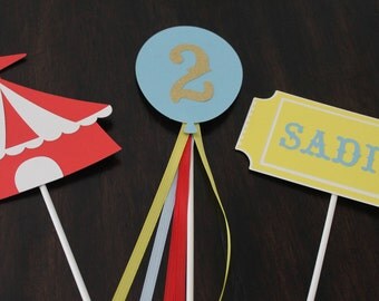 Circus centerpiece | Etsy