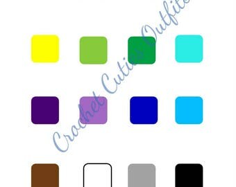 Color palette | Etsy