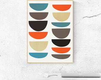 Scandinavian print | Etsy