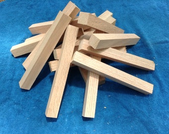 Wood knife block | Etsy