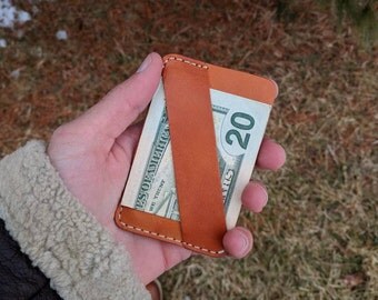 Minimalist wallet | Etsy