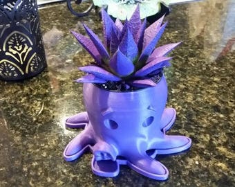 Octopus planter | Etsy