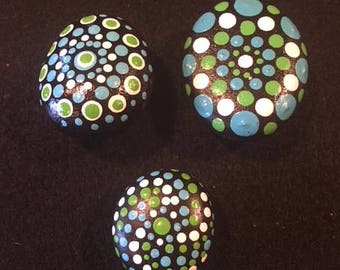 Mandala stone | Etsy