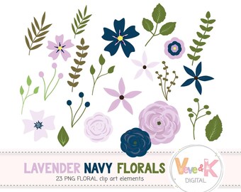 Floral elements | Etsy