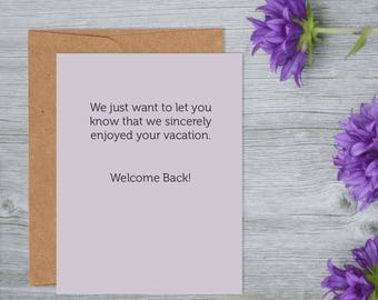 Vacation card | Etsy