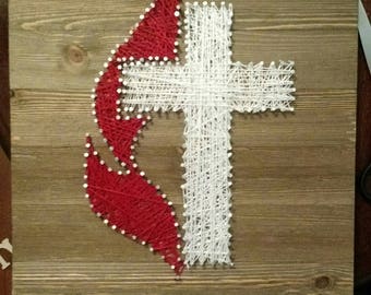 String art cross | Etsy