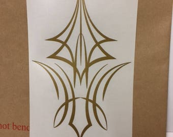 Pinstripe decal | Etsy
