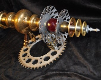 Engine Tree Art Print dieselpunk steampunk sci-fi