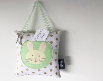 Bunny rabbit pillow | Etsy