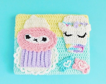 Crochet painting | Etsy