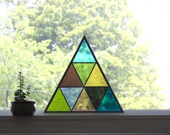 Wall Mirrors Stained Glass Leaded Glass Dennis Smith by fluxglass