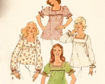 Smock top pattern | Etsy