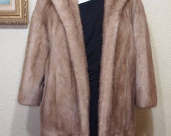 Vintage fur coat | Etsy