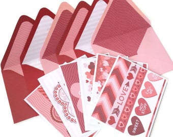 Valentine note | Etsy