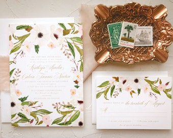 Boho wedding invite | Etsy