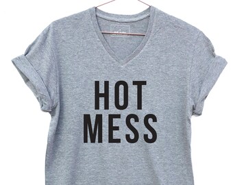 Hot mess shirt | Etsy