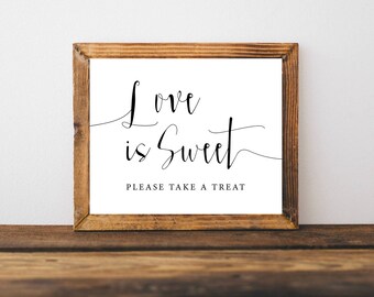 Dessert table sign | Etsy