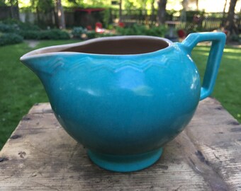 Flow blue pitcher | Etsy