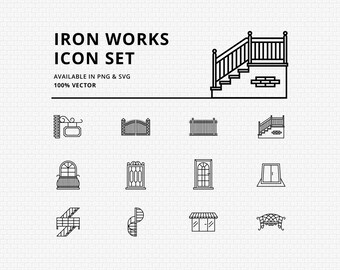 Wrought iron railing | Etsy