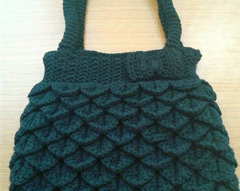 INSTANT DOWNLOAD Crochet Crocodile Bag Pattern