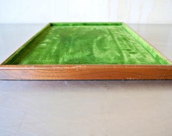 Velvet jewelry tray | Etsy