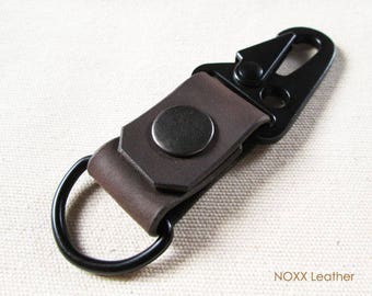 Belt Leather Key Fob Leather Keychain Belt Clip Leather Key